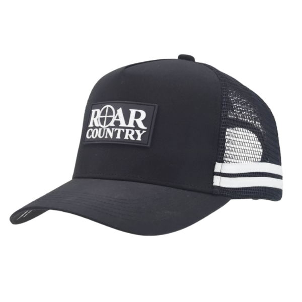 Trucker Cap- BLACK & WHITE (waterproof material) – Roar Country