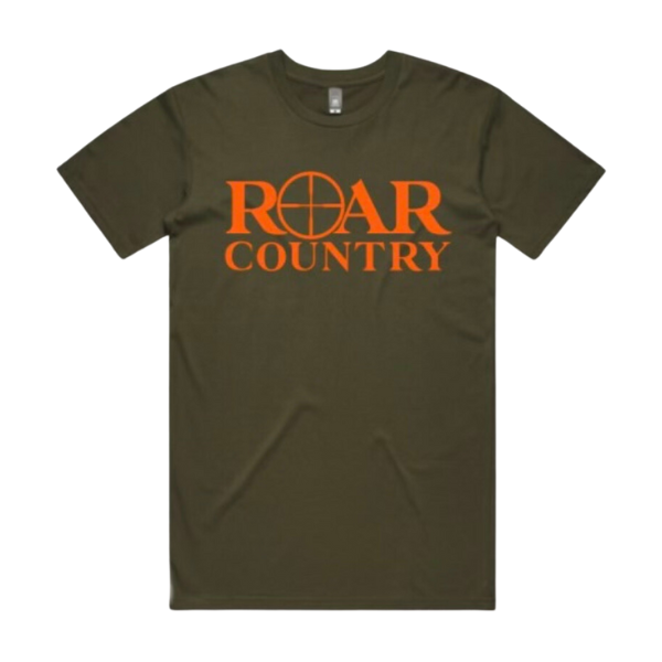 Army Green T-Shirt – Roar Country